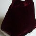 Red Silk Velvet Fur Trimmed Cape and Matching Bonnet 1/12th - Etsy