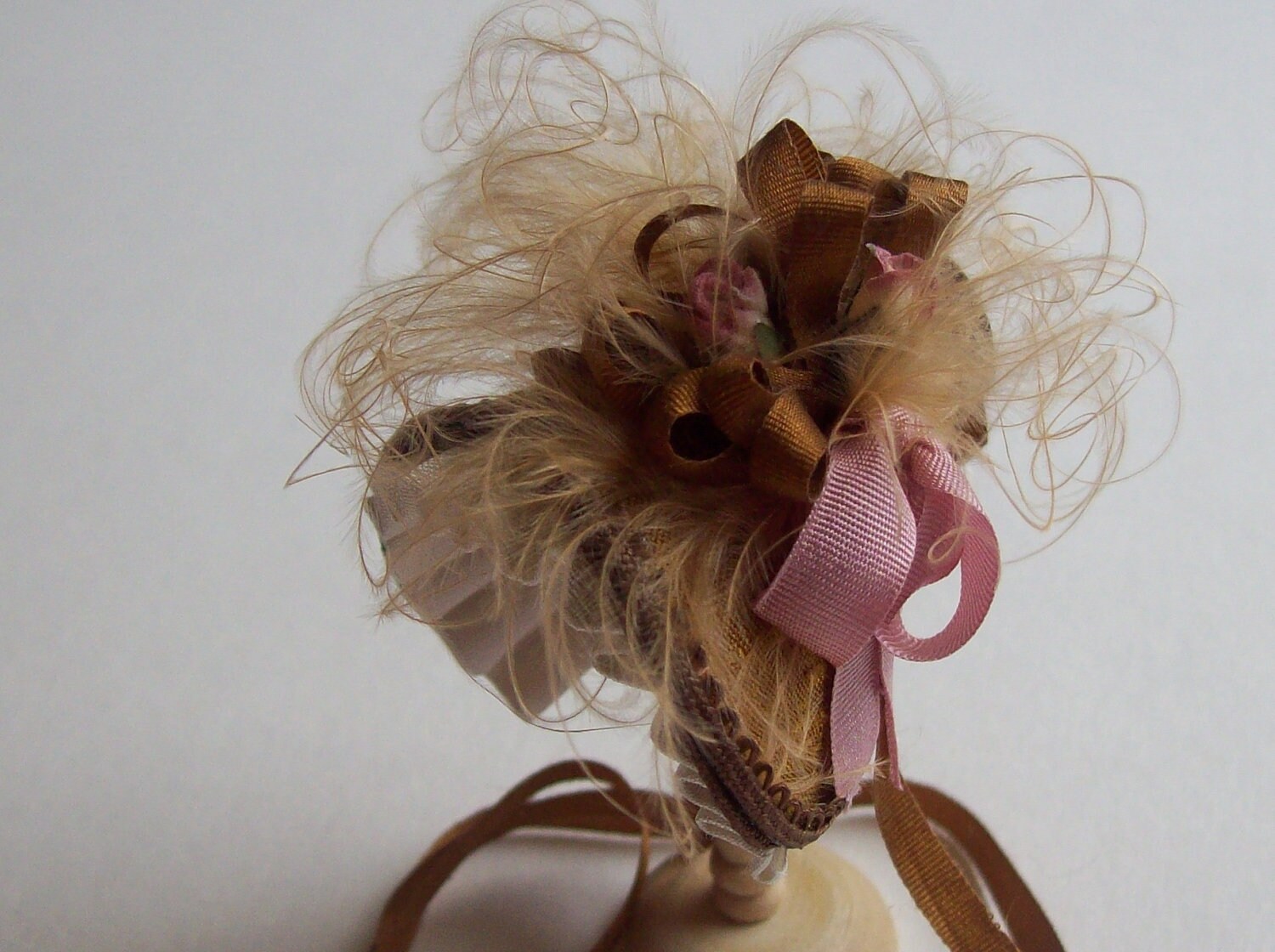 Handmade 1/12th Scale Dollshouse Beautiful Mid Brown Silk - Etsy