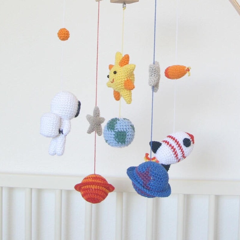 Outer Space Mobile - Etsy