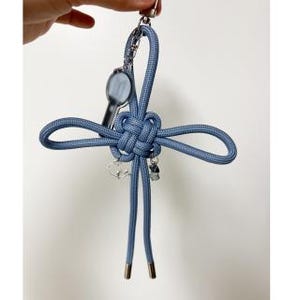 Lucky K-pop Knot Keychain - Light Edition - Etsy