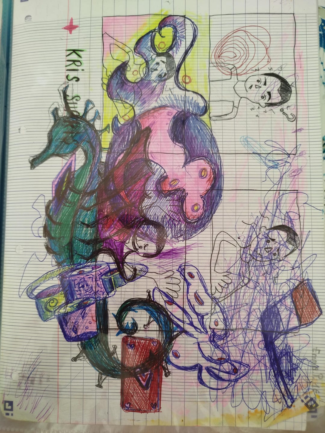 Dessin "expressions De Mon Cœur" - Etsy
