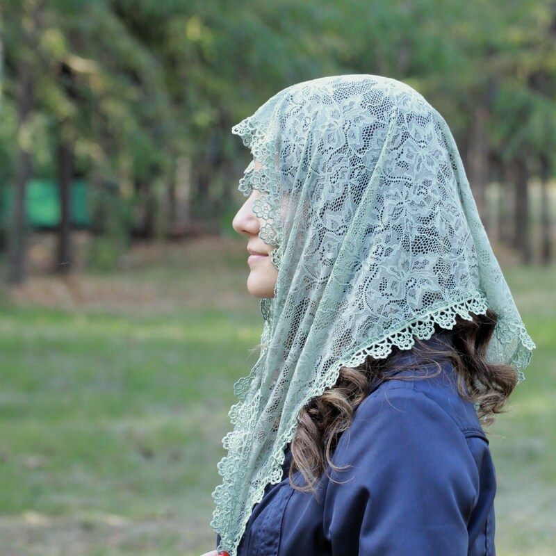 Chapel Veil for Mass - Etsy
