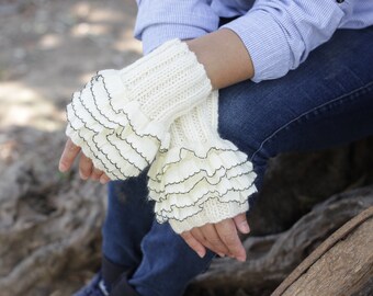 Frilly Wrist Cuffs - Etsy