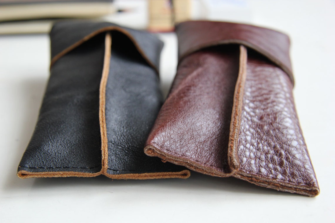 Leather Etui Pattern - DIY Pen Case - DIY Eyeglass Case - PDF Pattern ...