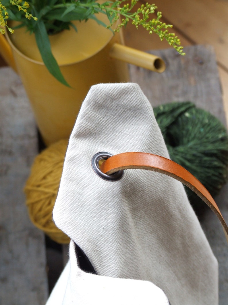 Yin Yang Medium Handbag With Leather Strap - DIY - Tote Bag Pattern ...