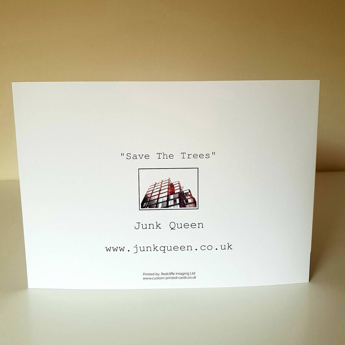 Save the Trees Collage Art Greetings Card - Etsy