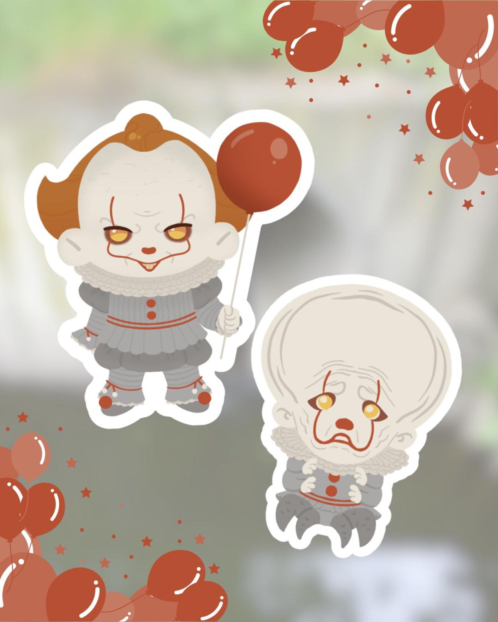Pennywise Stickers | It | Welcome to Derry | Slasher - Halloween ...