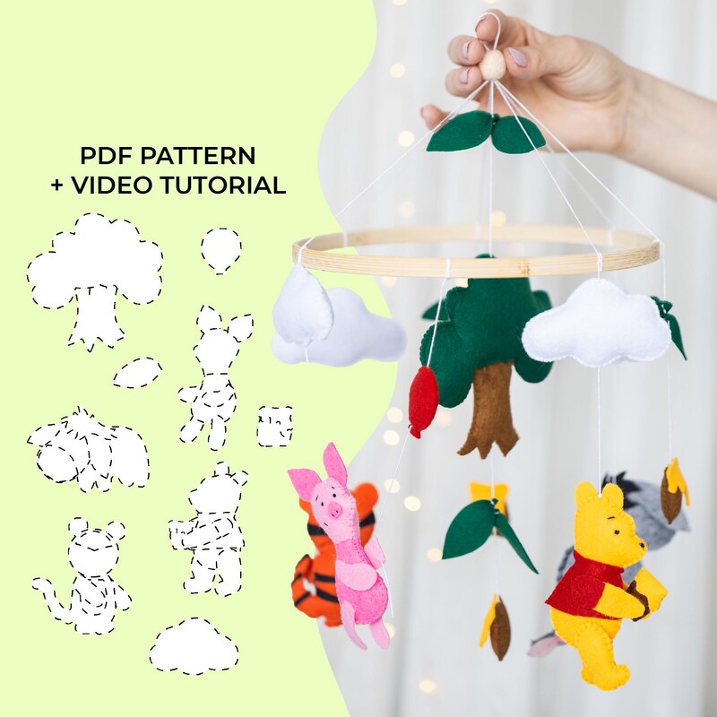 Felt Mobile - Etsy