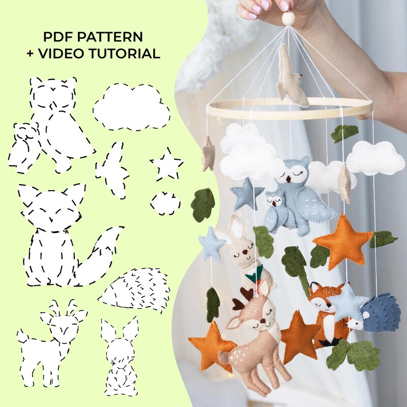 Felt Mobile - Etsy UK