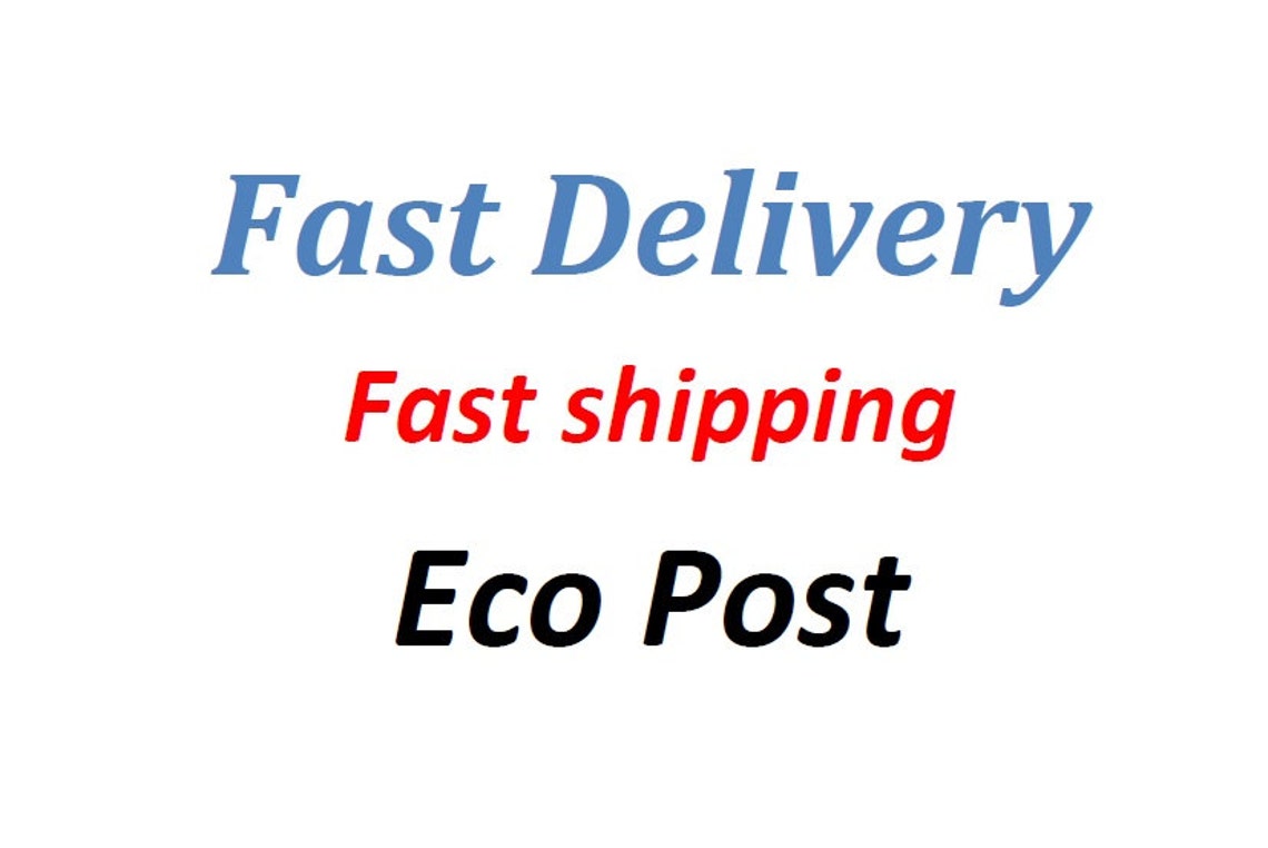 Fast Shipping Shipping Upgrade by Eco Post Express Delivery - Etsy