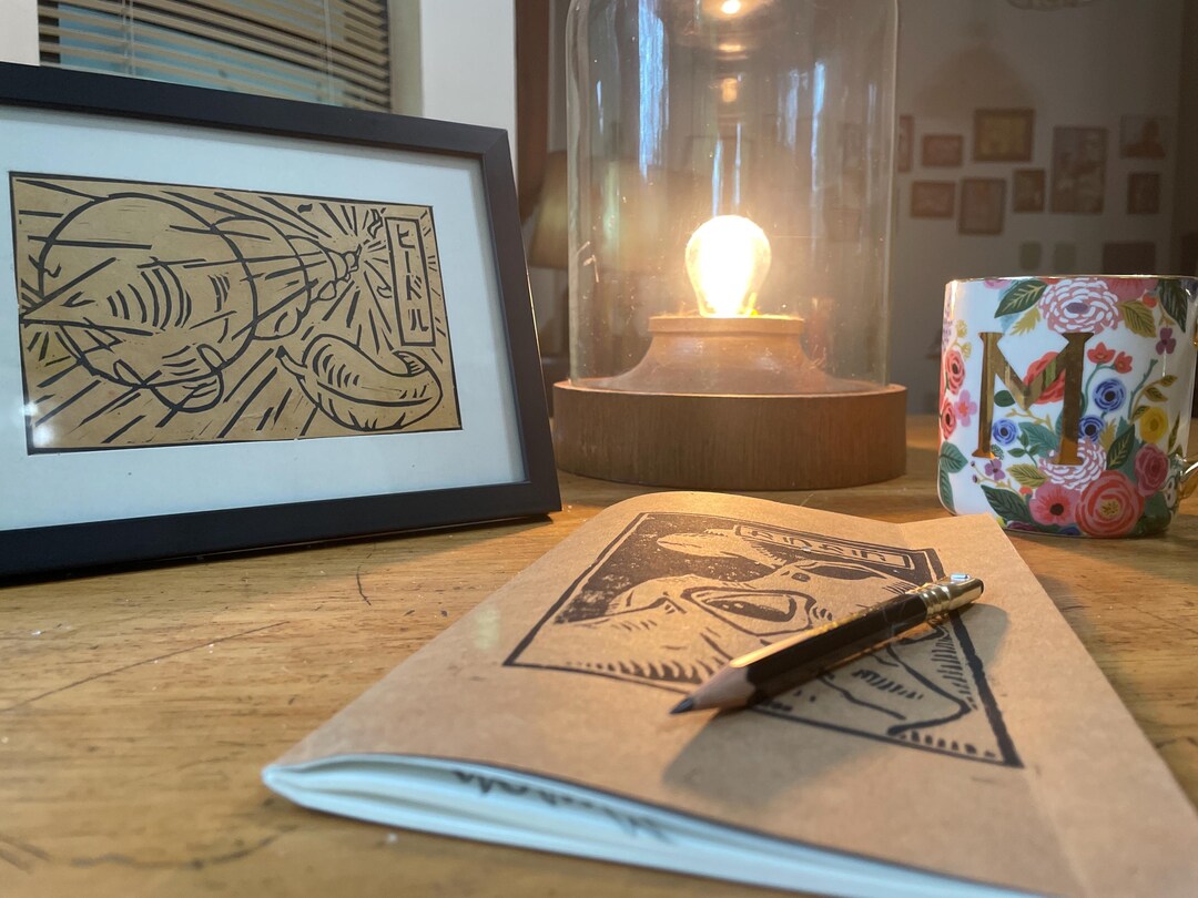 Pokémon Inspired Weedle Japanese Linocut Printmaking Fanart - Etsy