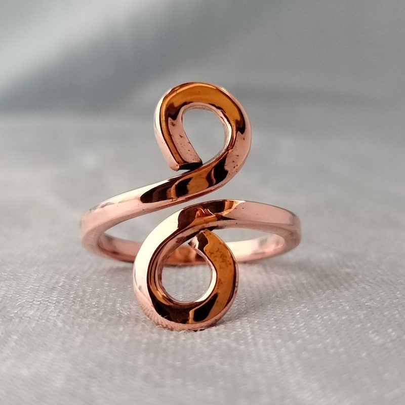 Copper Wire Ring - Etsy
