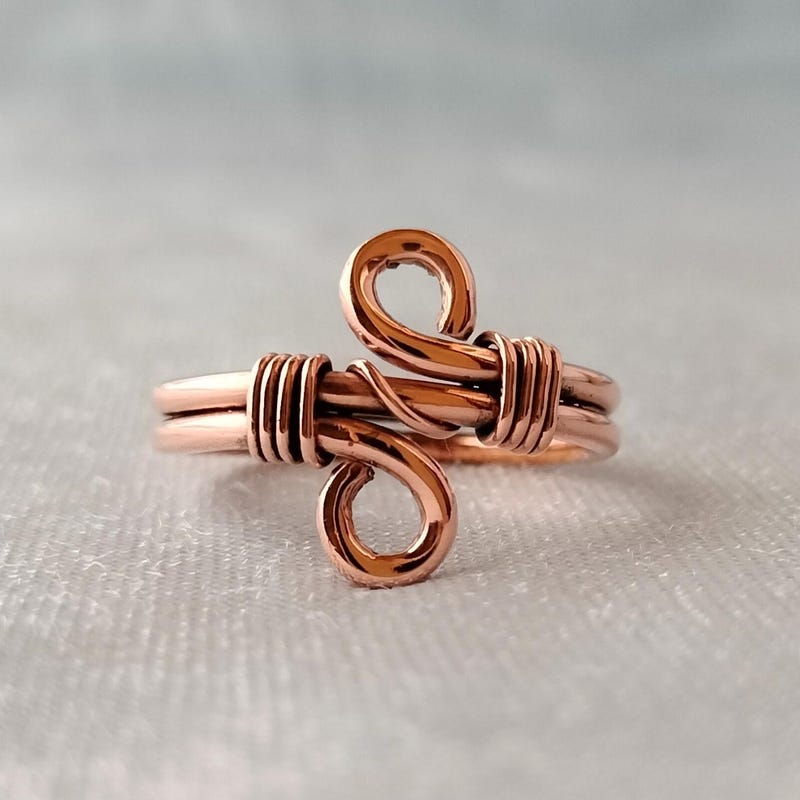 Copper Infinity - Etsy