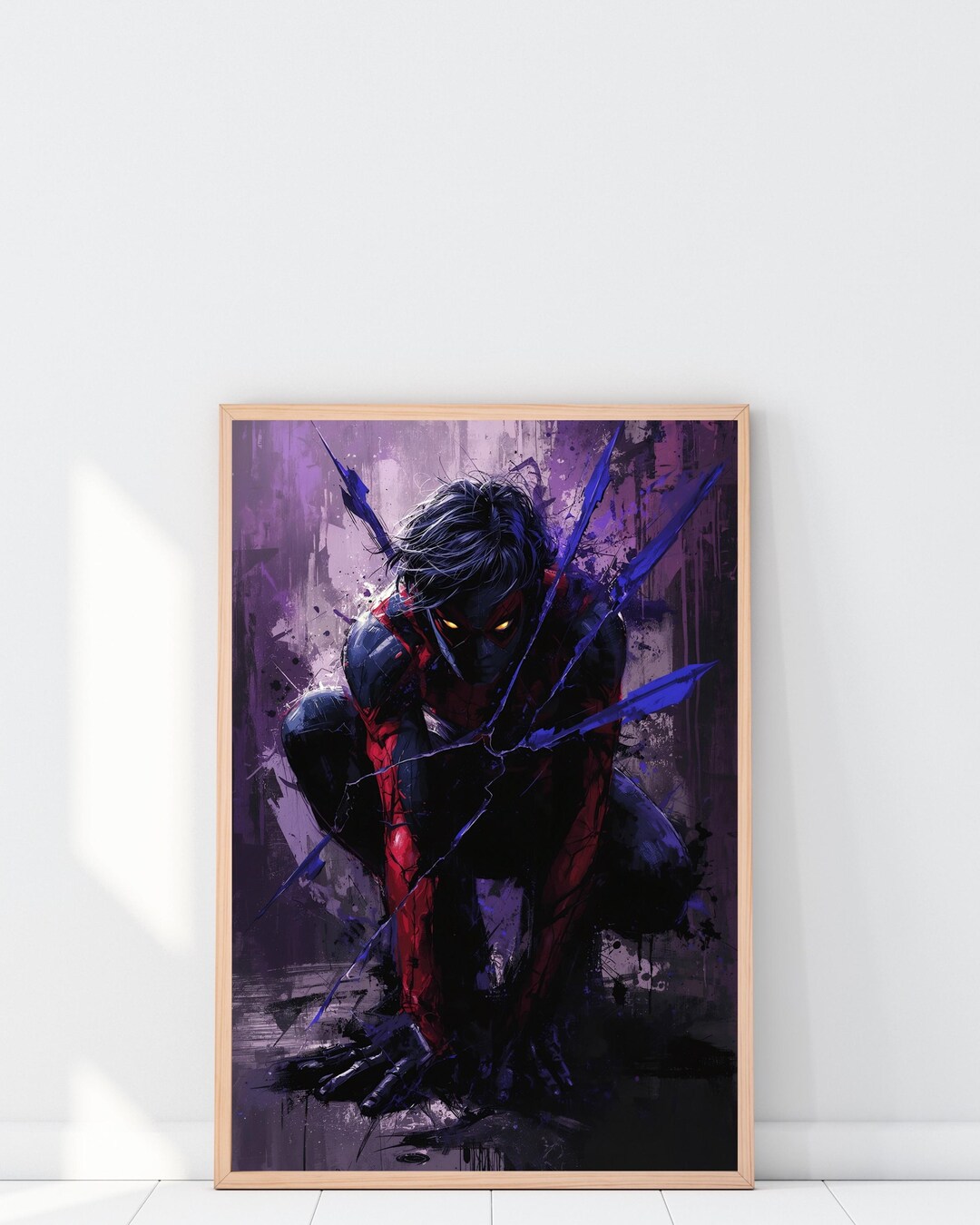 Nightcrawler - Printable Wall Art Poster - X-men Superhero - Marvel ...