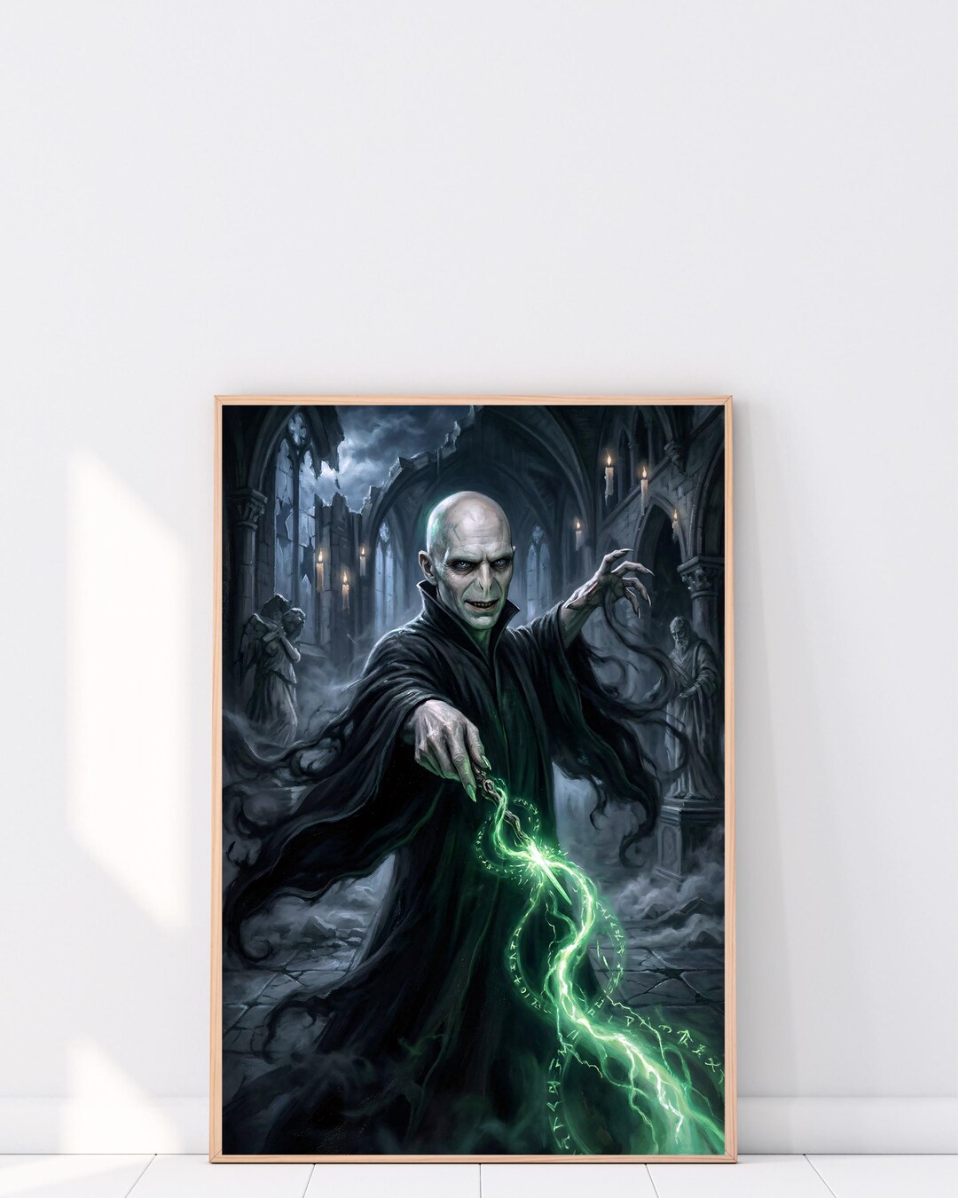 Voldemort - Printable Wall Art Poster - Harry Potter Fan Art - Digital ...