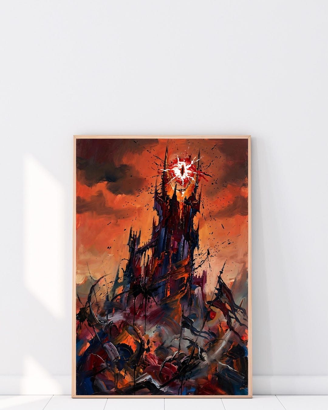 Barad-dûr - Lord of the Rings Fan Art - the Dark Tower of Mordor ...