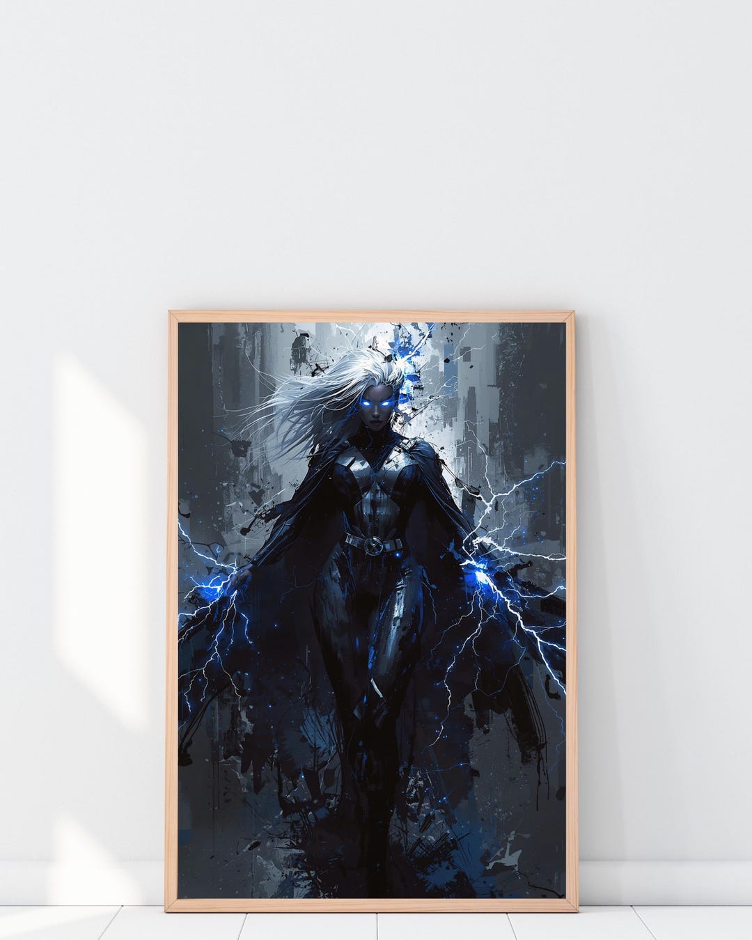 Storm - X-men Superhero - Marvel Mutant Fan Art - Comic Book Hero ...
