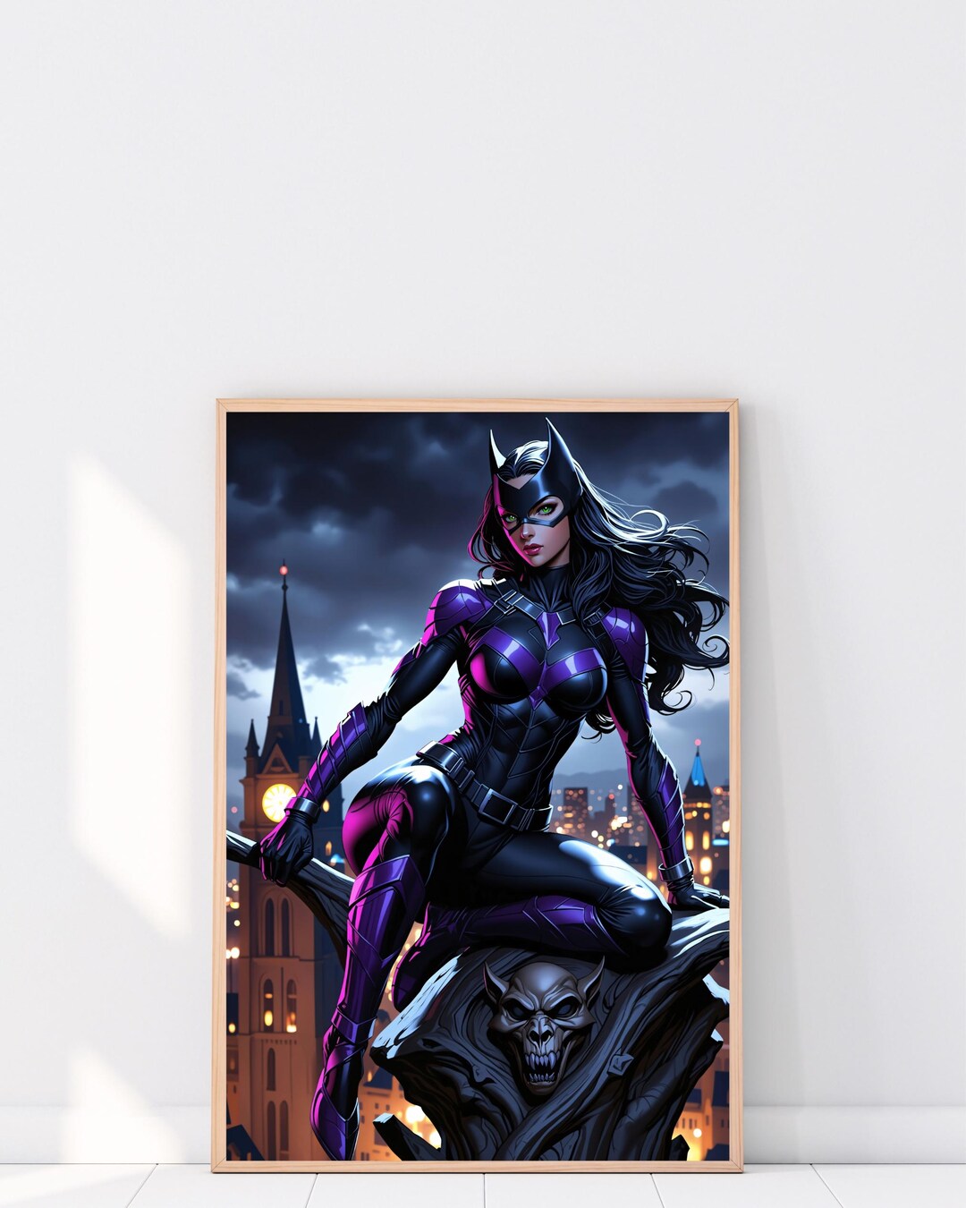 Huntress - Superhero Fan Art - Digital Download - Etsy