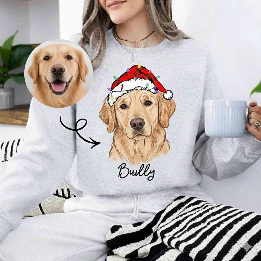 Personalized Pet Photo Gifts, Custom Pet Photo, Dog Dad Shirt, Dog Mom ...