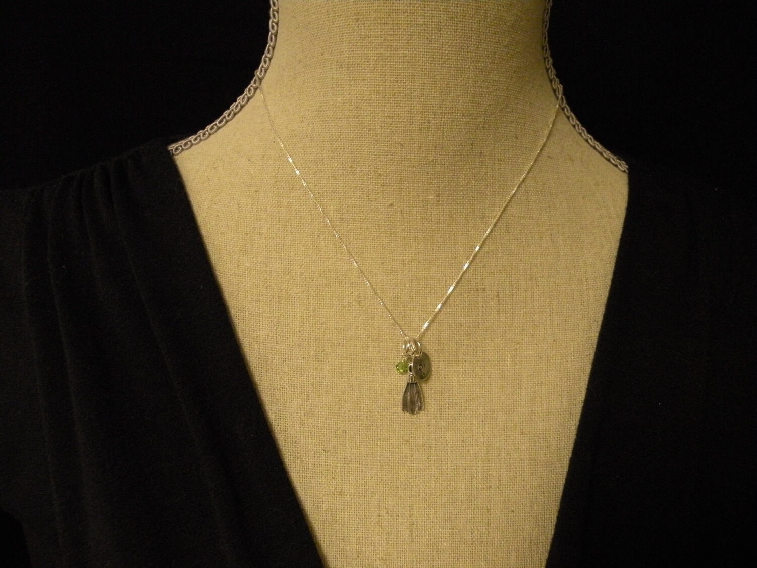 Sterling Silver Scuba Diver Flipper Fin Charm Necklace With | Etsy