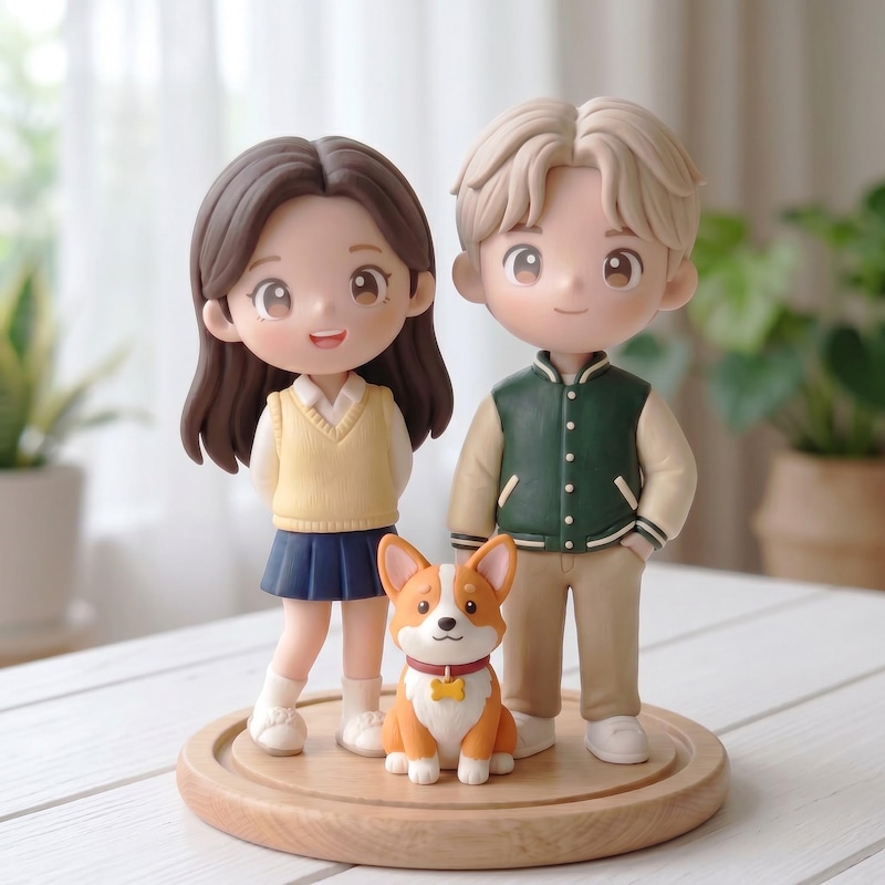Clay Wedding Figures - Etsy