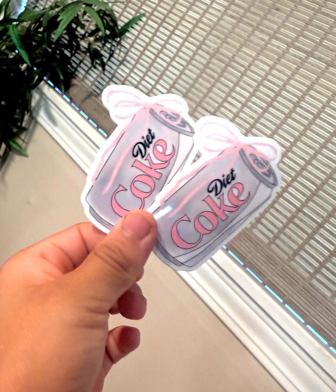 Pink Diet Coke Sticker Set, Waterproof Vinyl Stickers - Etsy