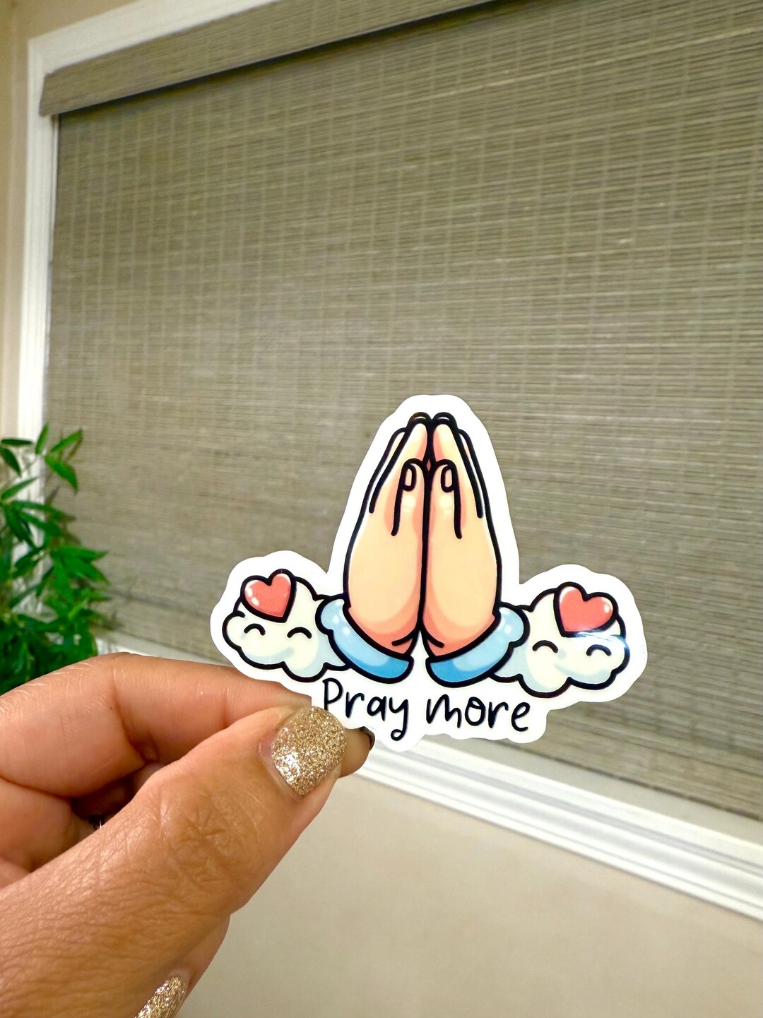 Religious Sticker, Kids Christian Sticker, Christian Sticker, Sunday ...
