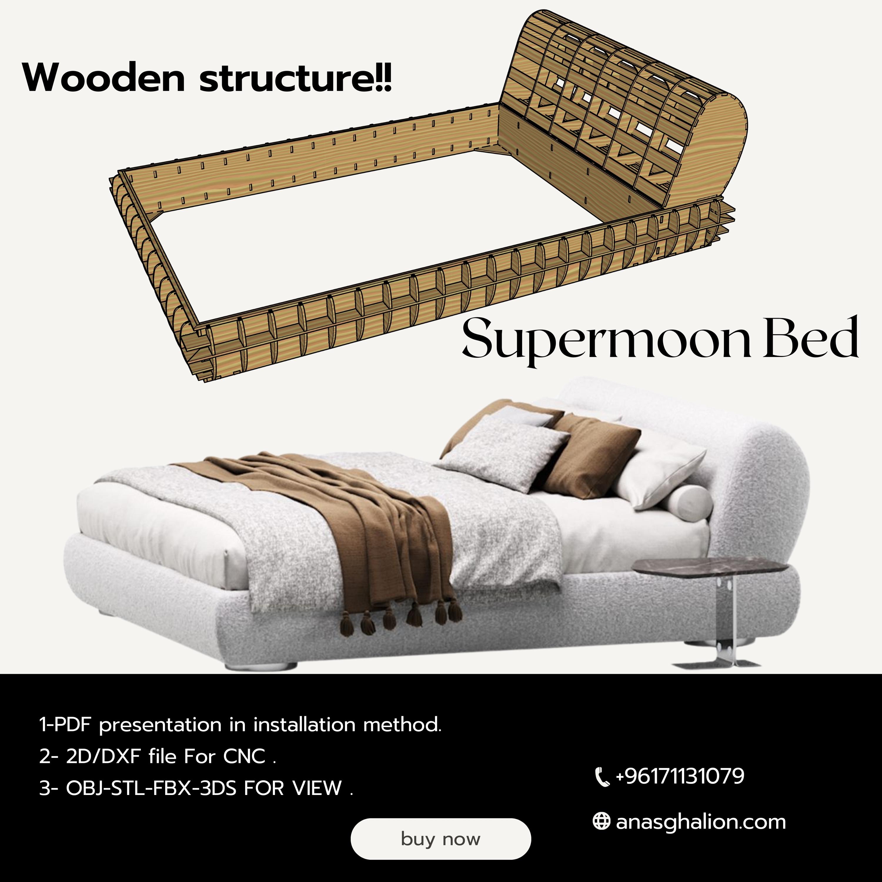 Supermoon Bed - Etsy