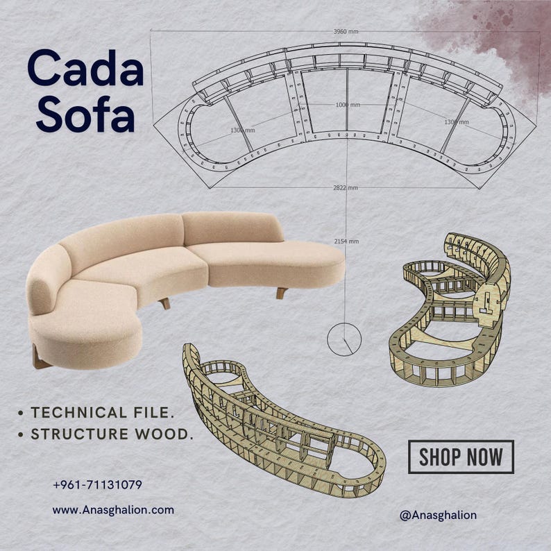 Cada Sofa - Etsy