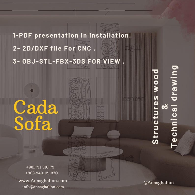 Cada Sofa - Etsy