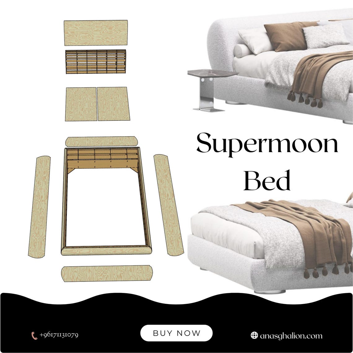 Supermoon Bed - Etsy