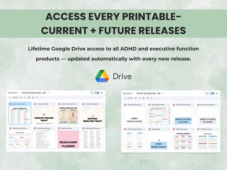 Executive Function Worksheets Bundle, ADHD Therapy Tools ...