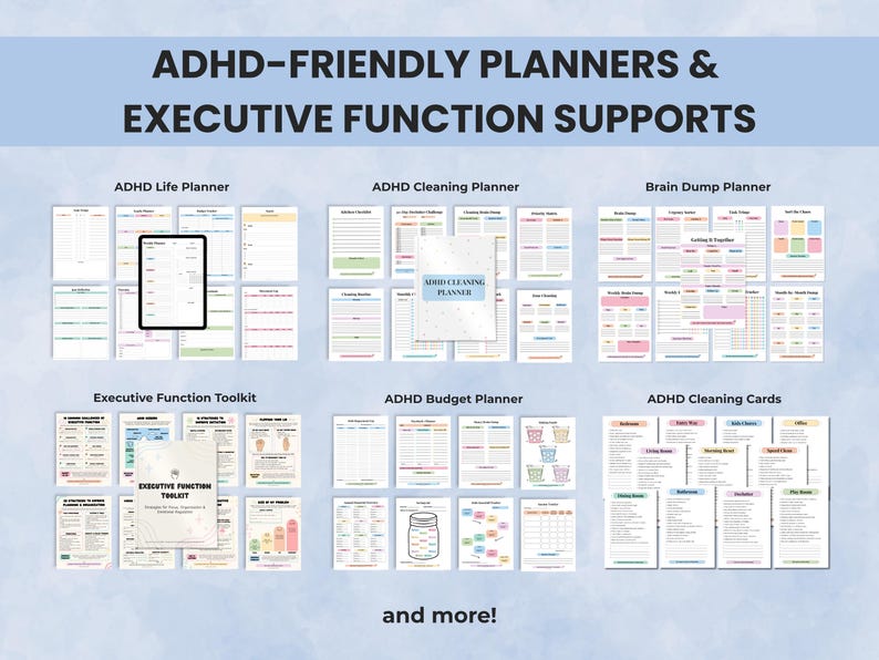 Whole Shop Lifetime Bundle | 1,000+ Therapist-created Printables | ADHD ...