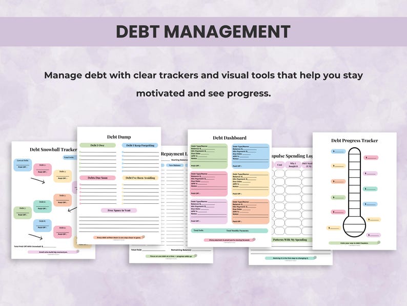 ADHD Budget Planner Printable | Weekly, Biweekly Paycheck Budget ...