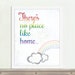 There's No Place Like Home, Wizard of Oz Art, Rainbow Art, Rainbow ...