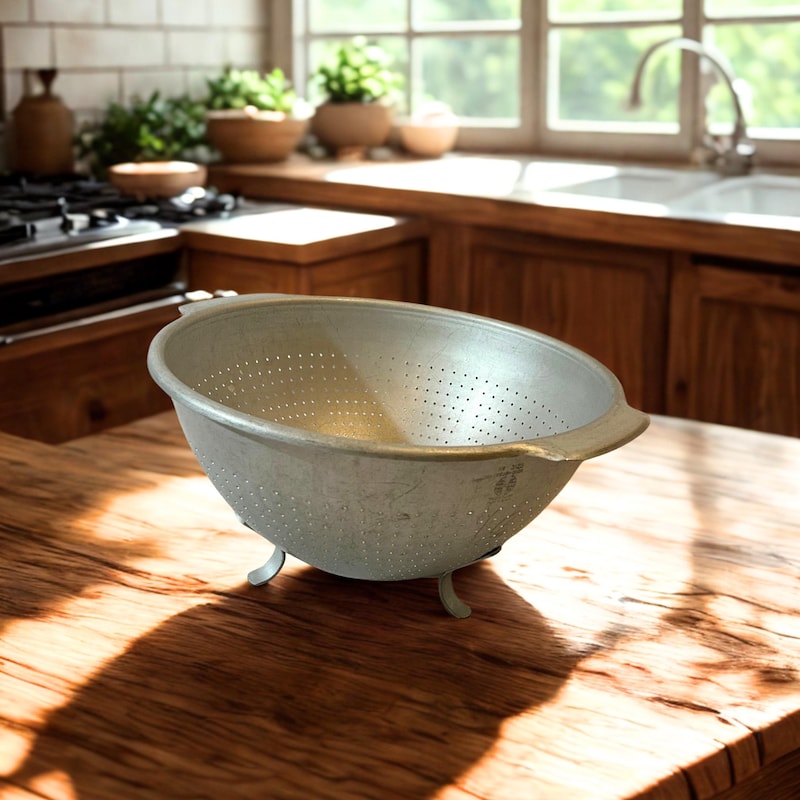 Metal Colander With Feet - Etsy