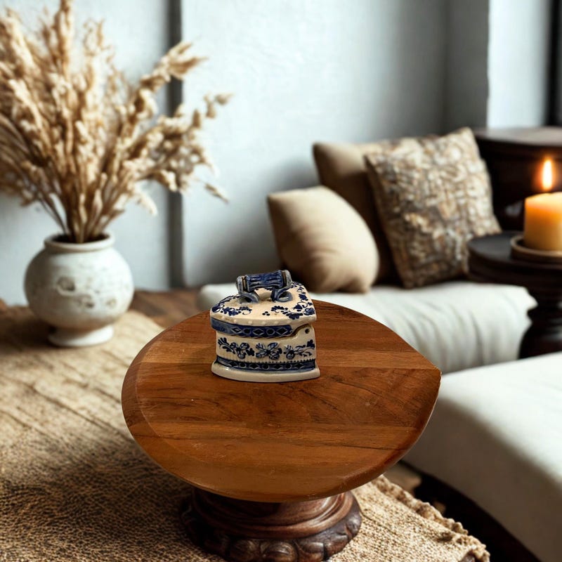 Ceramic Iron Trinket Box - Etsy