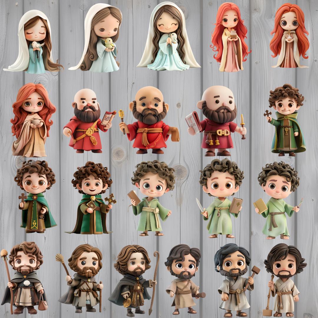 New Testament Bible Characters Clipart, New Testament Character Clipart ...