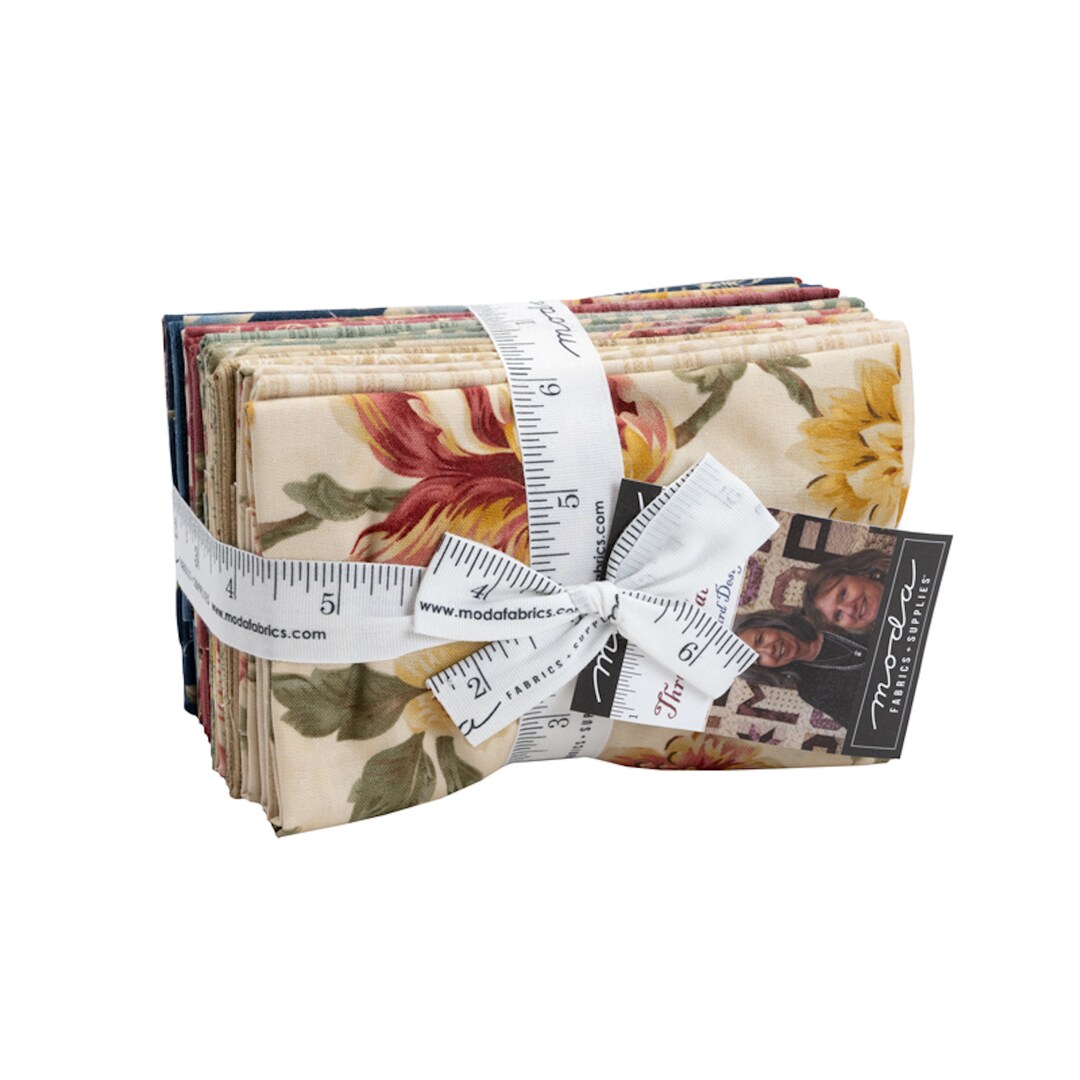 Moda Threads That Bind Fat Eighth Bundle- (27) 9"x22" Cuts Blackbird ...