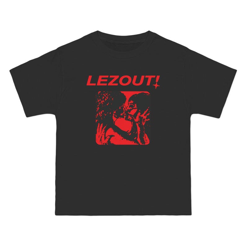 LEZ OUT! Lesbian Tshirt | Dyke Top | Sapphic Shirt | Girl Kisser | Wlw ...