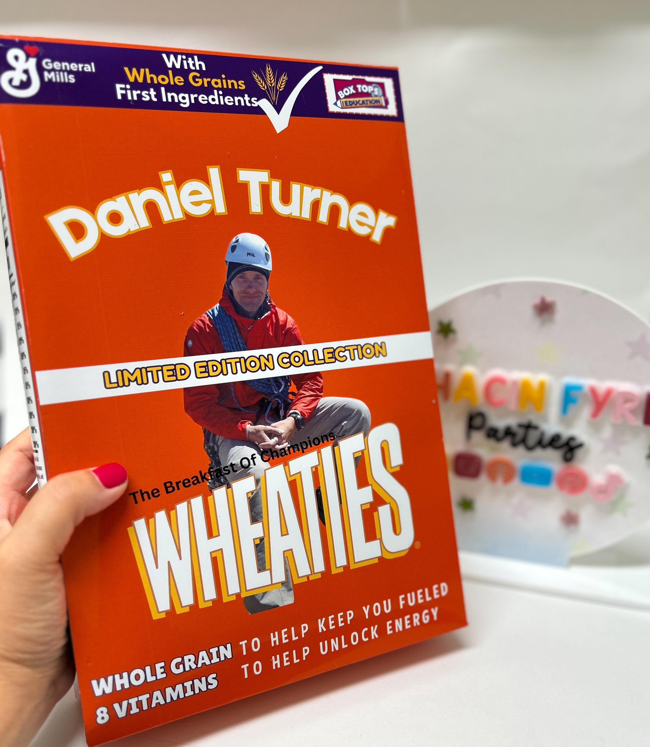Custom Cereal Box- Custom Party Treat Box- Customized Cereal Box ...