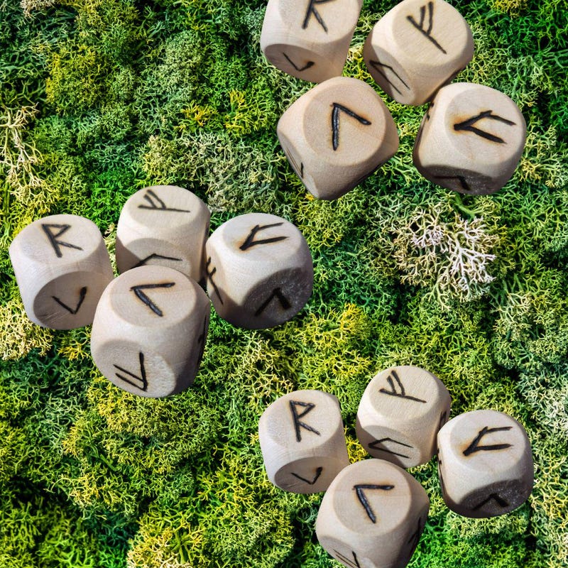 Rune Dice - Etsy