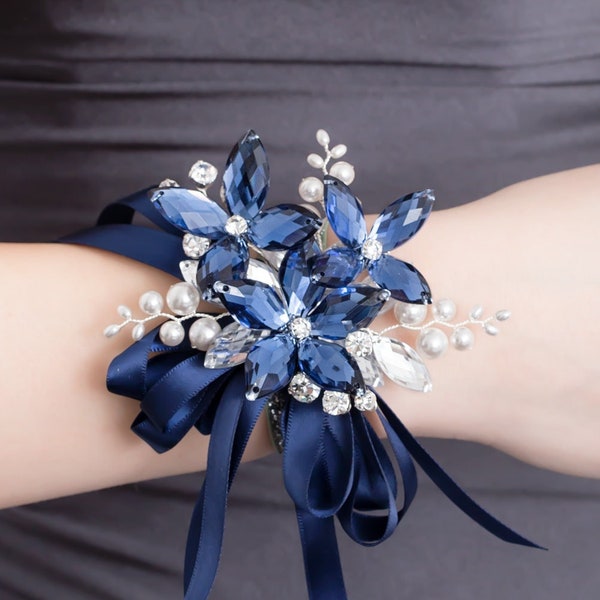 Blue Corsage - Etsy