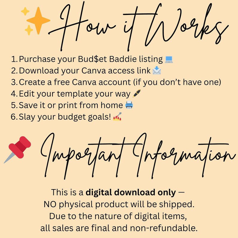 Budget Baddie Kit: Digital Financial Planner, Monthly Goals (canva ...