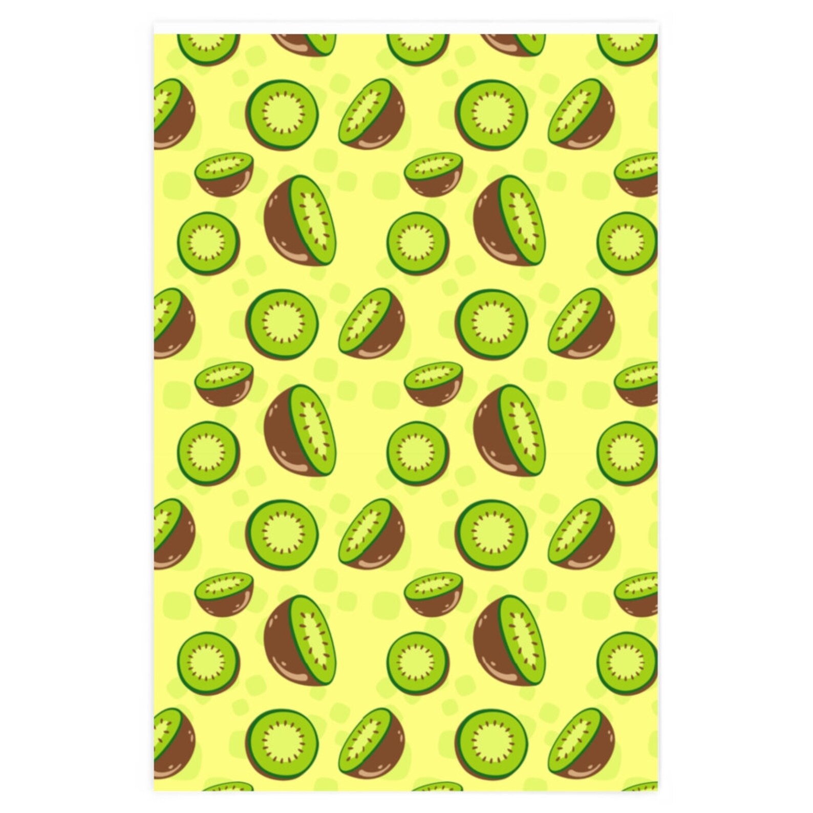 Kiwi Boutique Wrapping Paper - Kiwi and Fruit Salad Birthday Party ...
