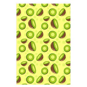Kiwi Boutique Wrapping Paper - Kiwi and Fruit Salad Birthday Party ...