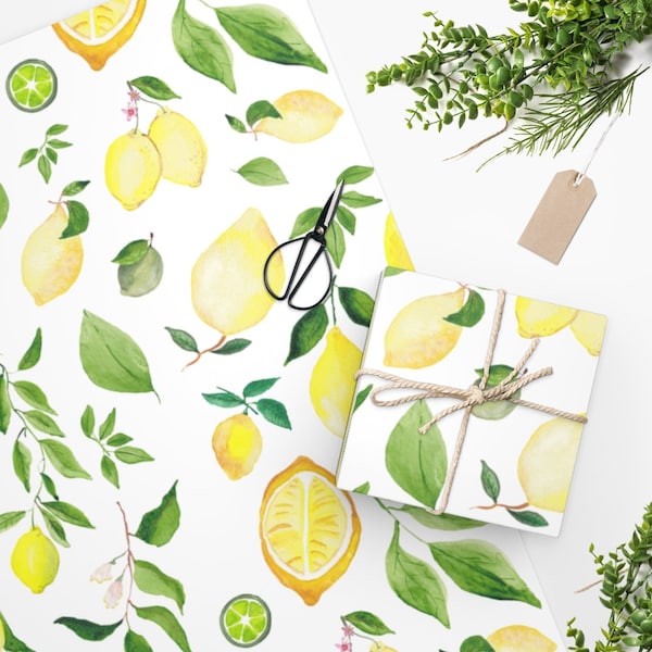 Lemon Tissue Paper - Etsy