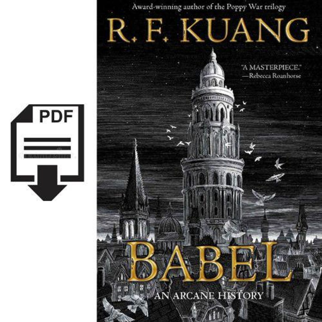 Babel: the Power of Language, Empire, and Resistance - Etsy