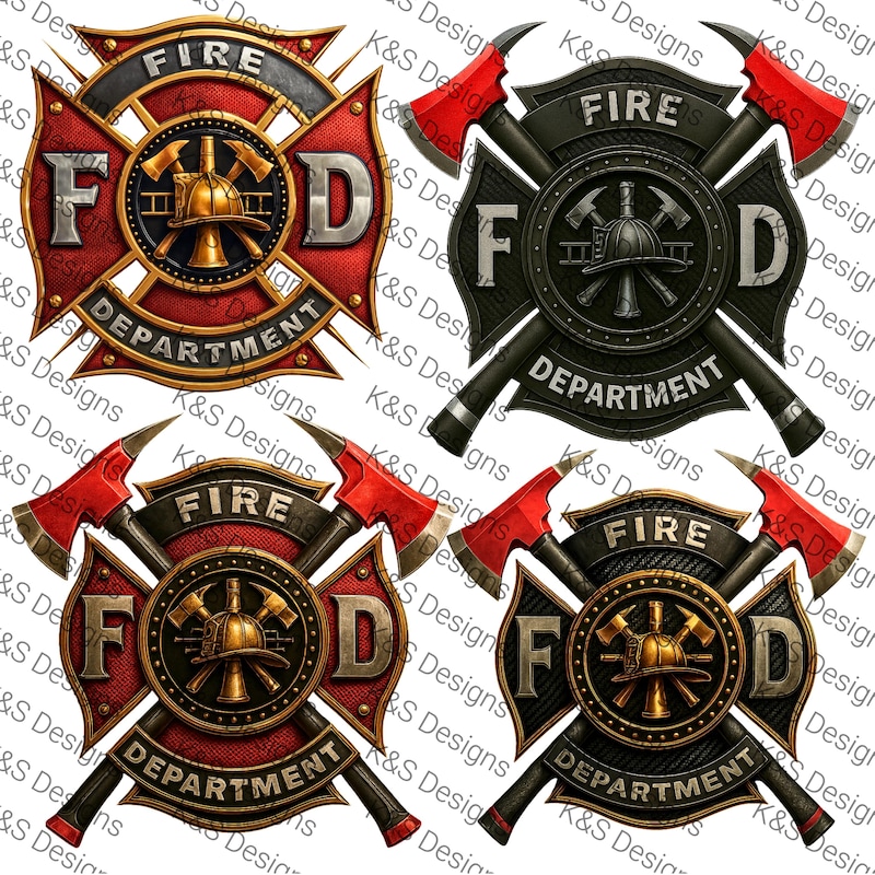 Fire Department Emblems - Etsy