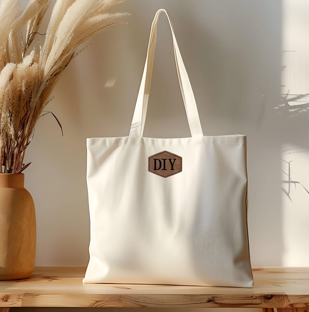 Tote Bag With Custom Patch, Patch, Custom Name Patch, Patches, Wedding ...